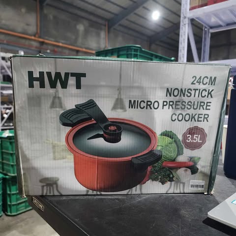 HWT 24cm Non-Stick Micro Pressure Cooker 3.5L – Livelyhood Mall