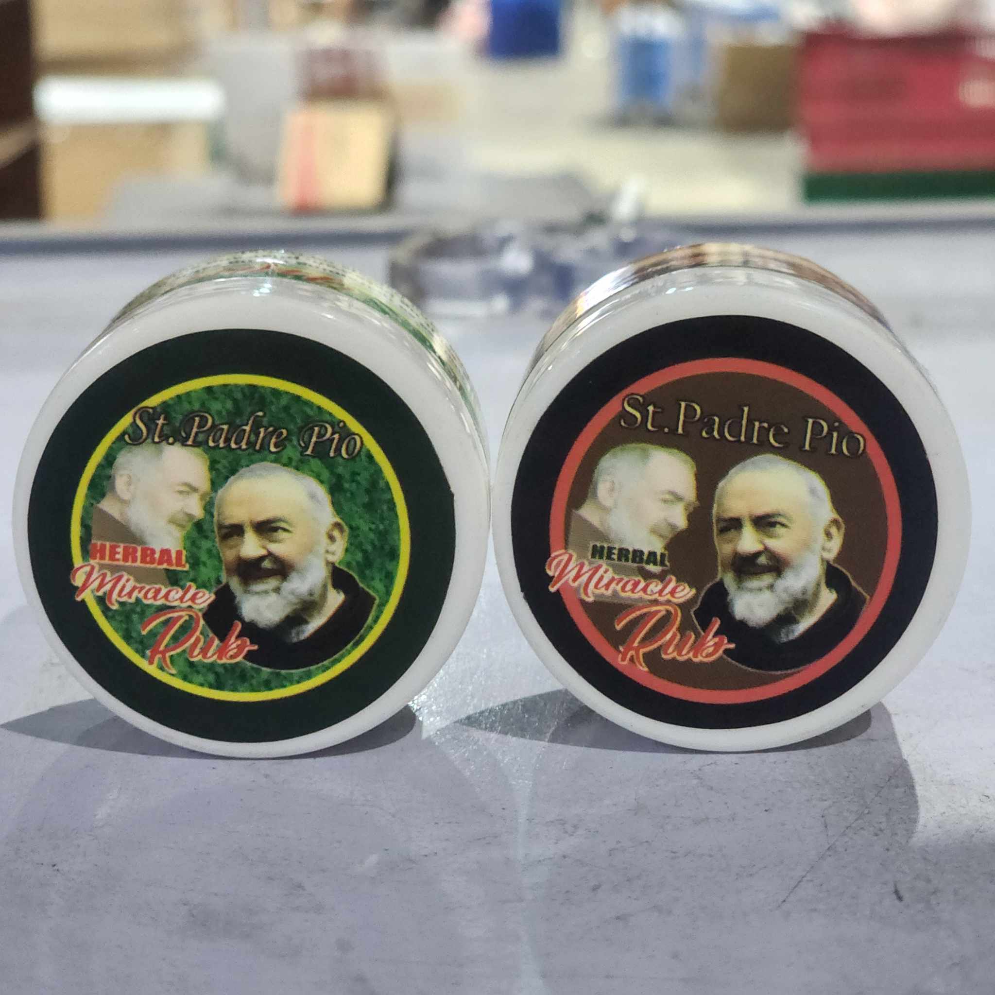 St. Padre Pio Herbal Miracle Rub – Livelyhood Mall