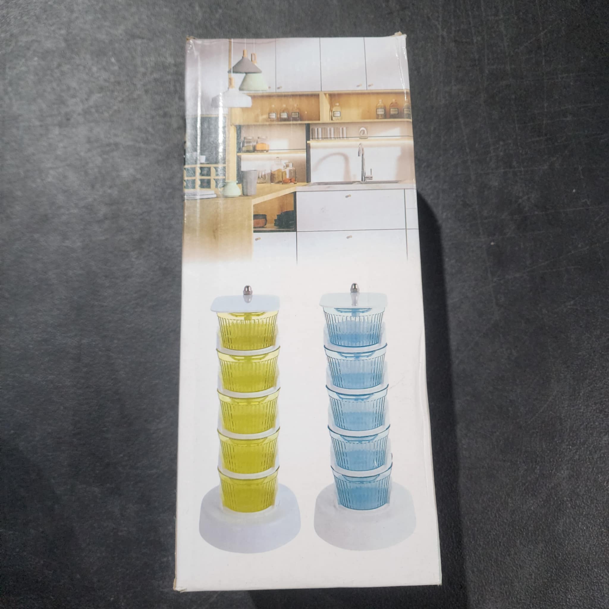 5 Layers Rotating Seasoning Box – Livelyhood Mall