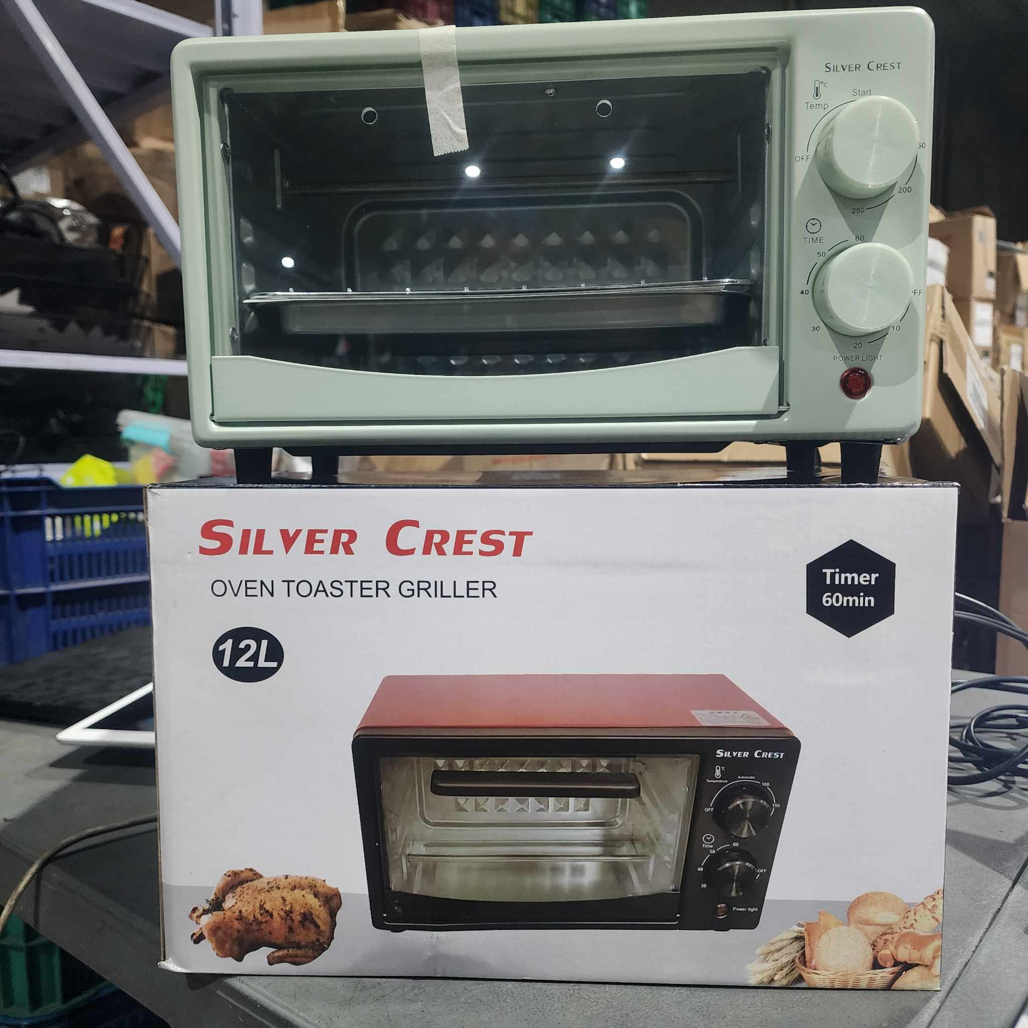 Silver Crest Oven Toaster Griller 12L – Livelyhood Mall
