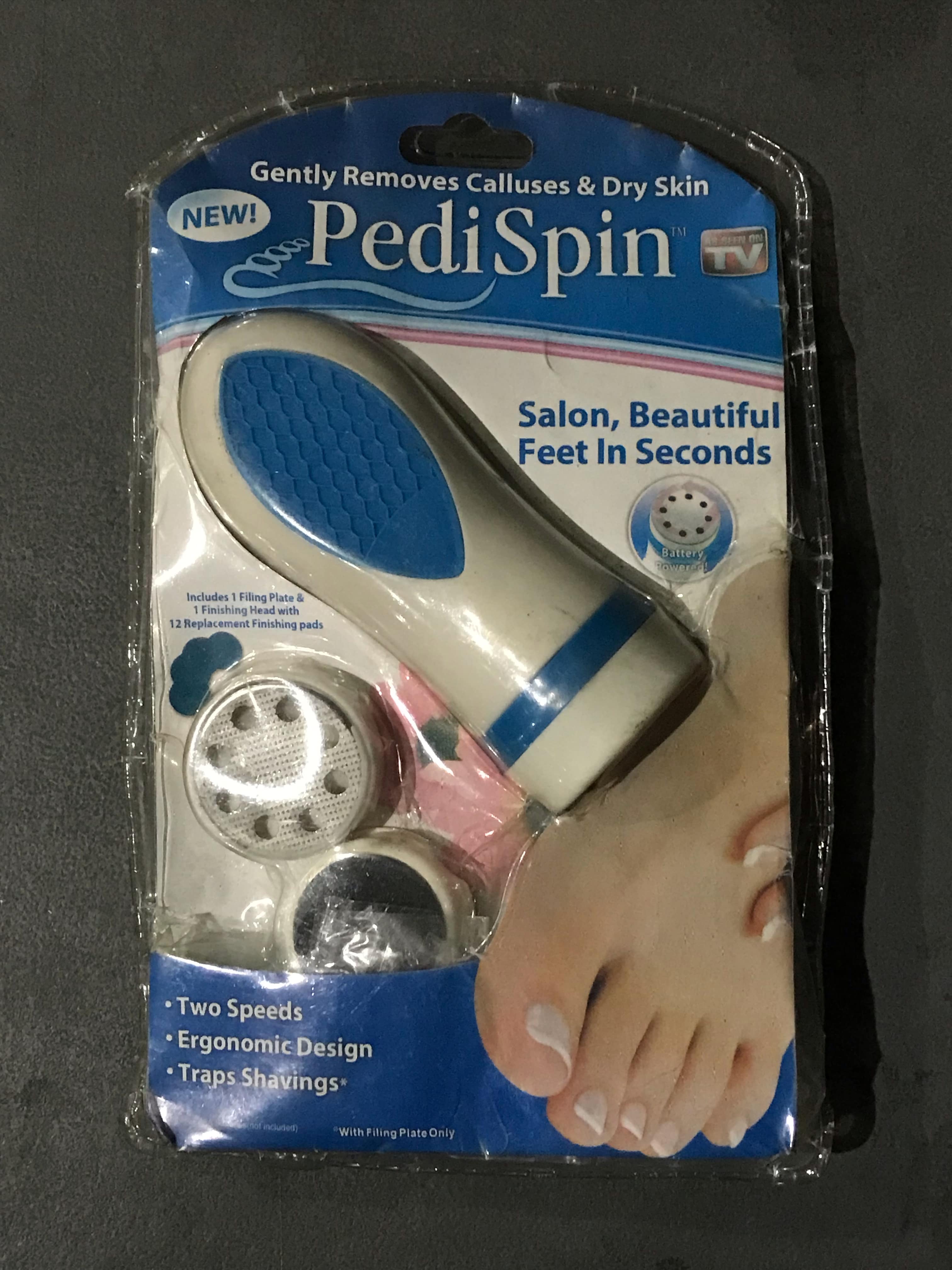 Pedi Spin Gently Removes Calluses and Dry Skin – Livelyhood Mall
